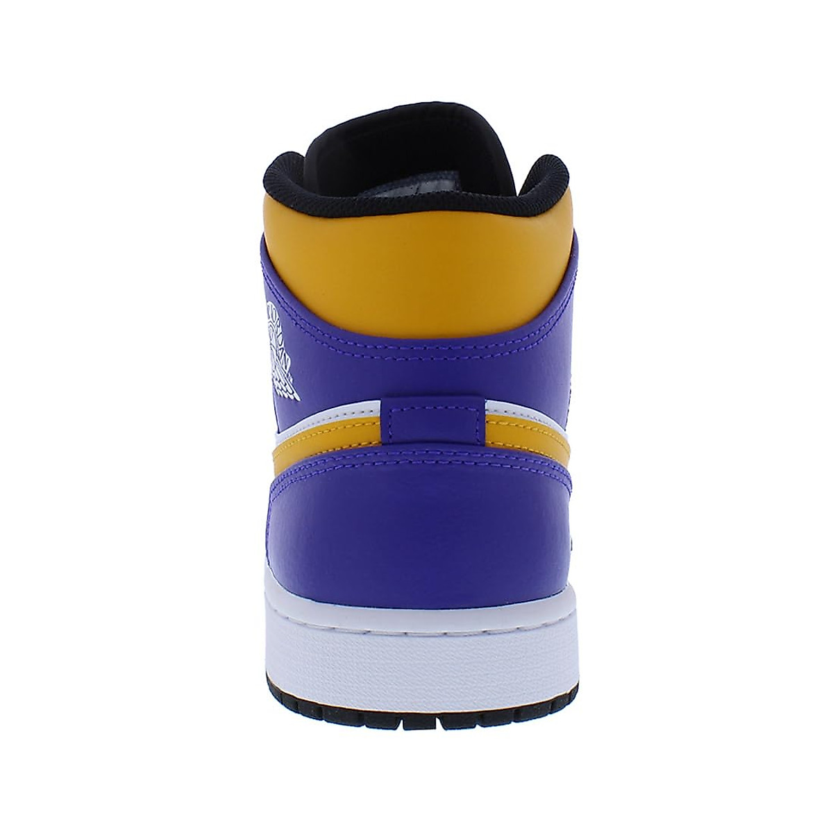 Jordan Men's Air Jordan 1 Mid, Dark Concord/Taxi-white-black, 11
