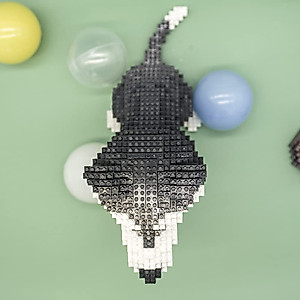 Uvini Building Blocks, 1900 Pieces, Bricks Husky, Dog Animal Toy, Interlocking Toy Building Blocks, for Kids & Teens, Non Toxic, Creative Thinking, 8.26x3.55x9.05 inches