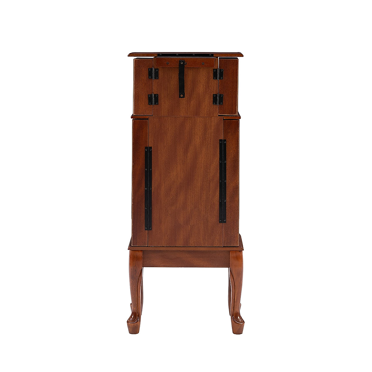 Powell Classic Cherry Jewelry Armoire, 16.5 x 40.25 x 11.88