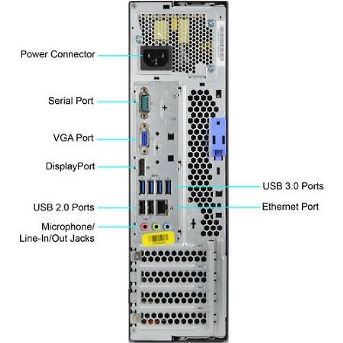 Lenovo IBM Thinkcentre M82 Business Premium Desktop PC Small Form Factor SFF, Intel Quad Core i7-3770 3.4Ghz CPU, 8GB DDR3 RAM, 500GB HDD, DVD, WIFI, Windows 10 Professional (Renewed)