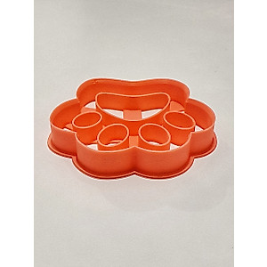T3D Cookie Cutters Paw Print Cookie Cutter, Suitable for Cakes Biscuit and Fondant Cookie Mold for Homemade Treats, 3.43inch x 3.16inch x 0.55inch