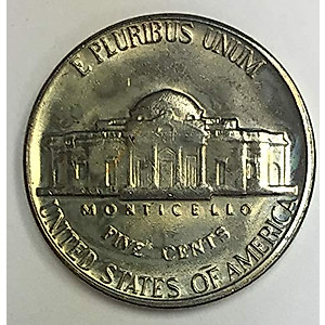 1969 D Jefferson Nickel Five-Cent Piece BU