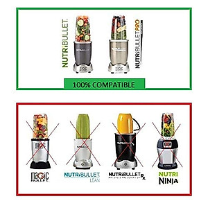 Replaceable Blade Cup Set B9TECH for NutriBull, 32 oz. Suitable for Nutribullet 600 W / 900 W models. Quick change of cup and knife blender kit.