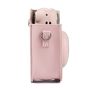 JUSTYINUO Camera Bag Protective Cover Mini Digital Photography Protective Bag Shockproof Protective Cover with Butterfly Fit for Polaroid Mini11/8/9 Camera Bags & Cases (Color : Pink)