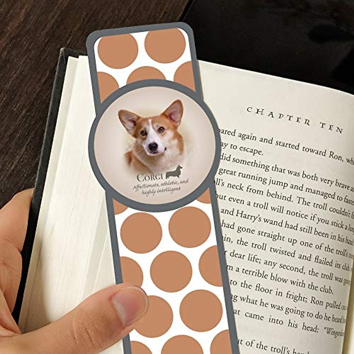 Corgi Dog Breed Set of 3 Glossy Laminated Bookmarks