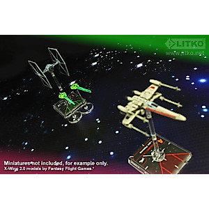 LITKO Laser Beam Stands, Fluorescent Green (5)