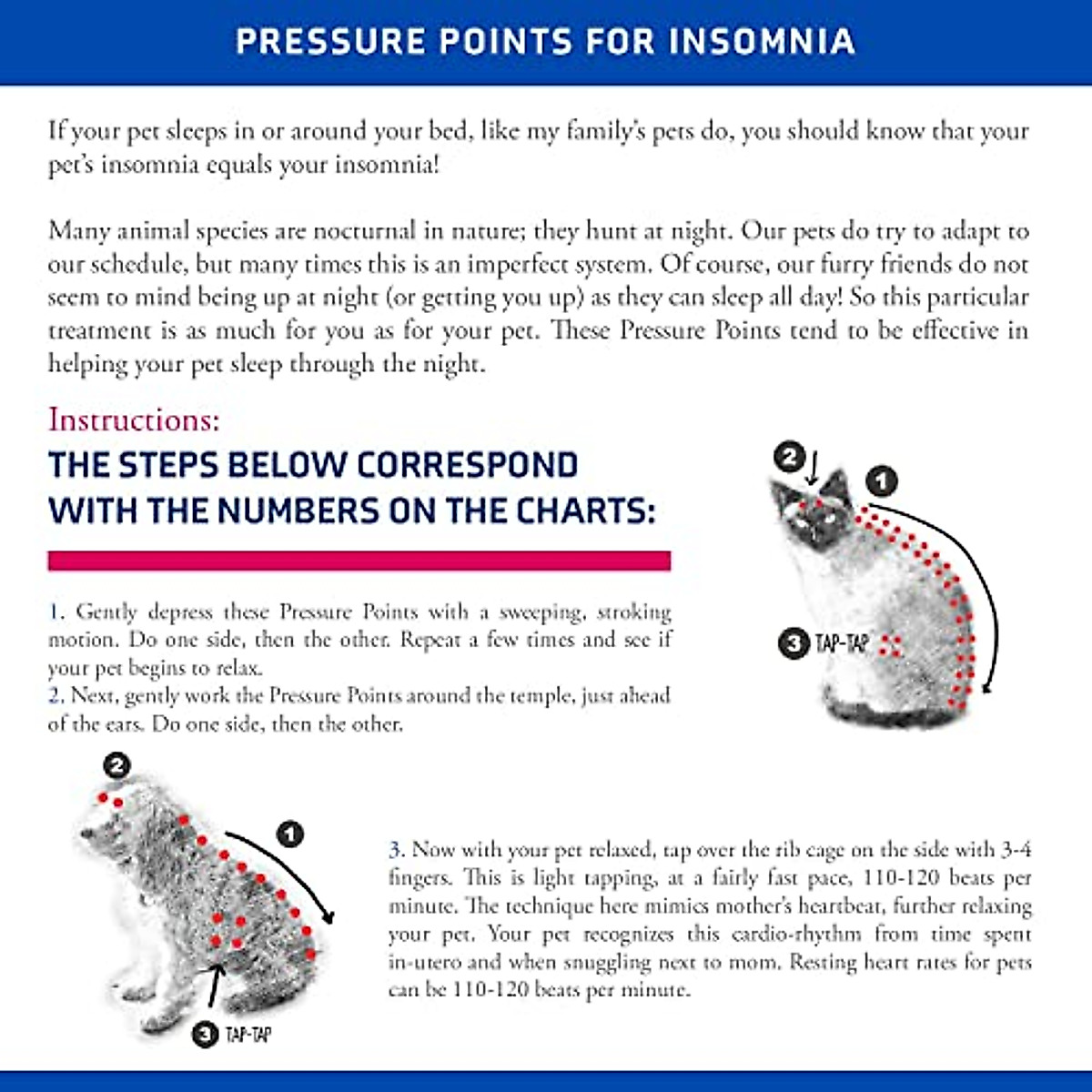 Pressure Point Therapy for Pets Kit: The Complete Do-It-Yourself (at Home Treatment Manual) Includes Book and Chart Pack for on-The-go