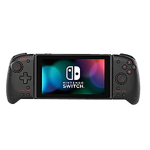 Hori Nintendo Switch Split Pad Pro (Black) Ergonomic Controller for Handheld Mode - Officially Licensed By Nintendo