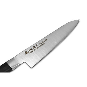 Seki Japan MASAMUNE, Japanese Utility Petty Knife, Stainless Steel Fruit Knife, POM Handle, 5.3 inch (135mm)