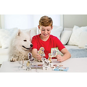 ThinkFun Dog Crimes Logic Game - Engaging Brainteaser for Kids and Adults | Fun Detective Theme | Memory and Reasoning Skill Builder | Unique Artwork | Suitable for Ages 8 and Up