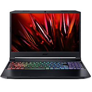 Acer Nitro 5 AN515-57-59EY 15.6" Full HD 144Hz Gaming Notebook Computer, Intel Core i5-11400H 2.7GHz, 8GB RAM, 512GB SSD, NVIDIA GeForce GTX 1650 4GB, Windows 11 Home, Shale Black