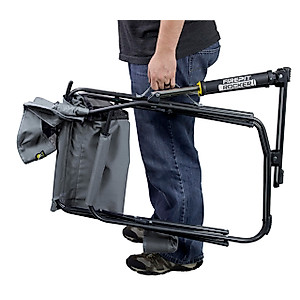 GCI Outdoor FirePit Rocker Low-Ride Outdoor Rocking Chair with Beverage Holder