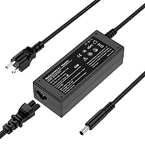 65W 45W Laptop Charger USB C - Slim AC Adapter Replacement for Dell Latitude, XPS 13, Chromebook 3100, Inspiron Type C Computer Power Cord Braided - Travel Back up