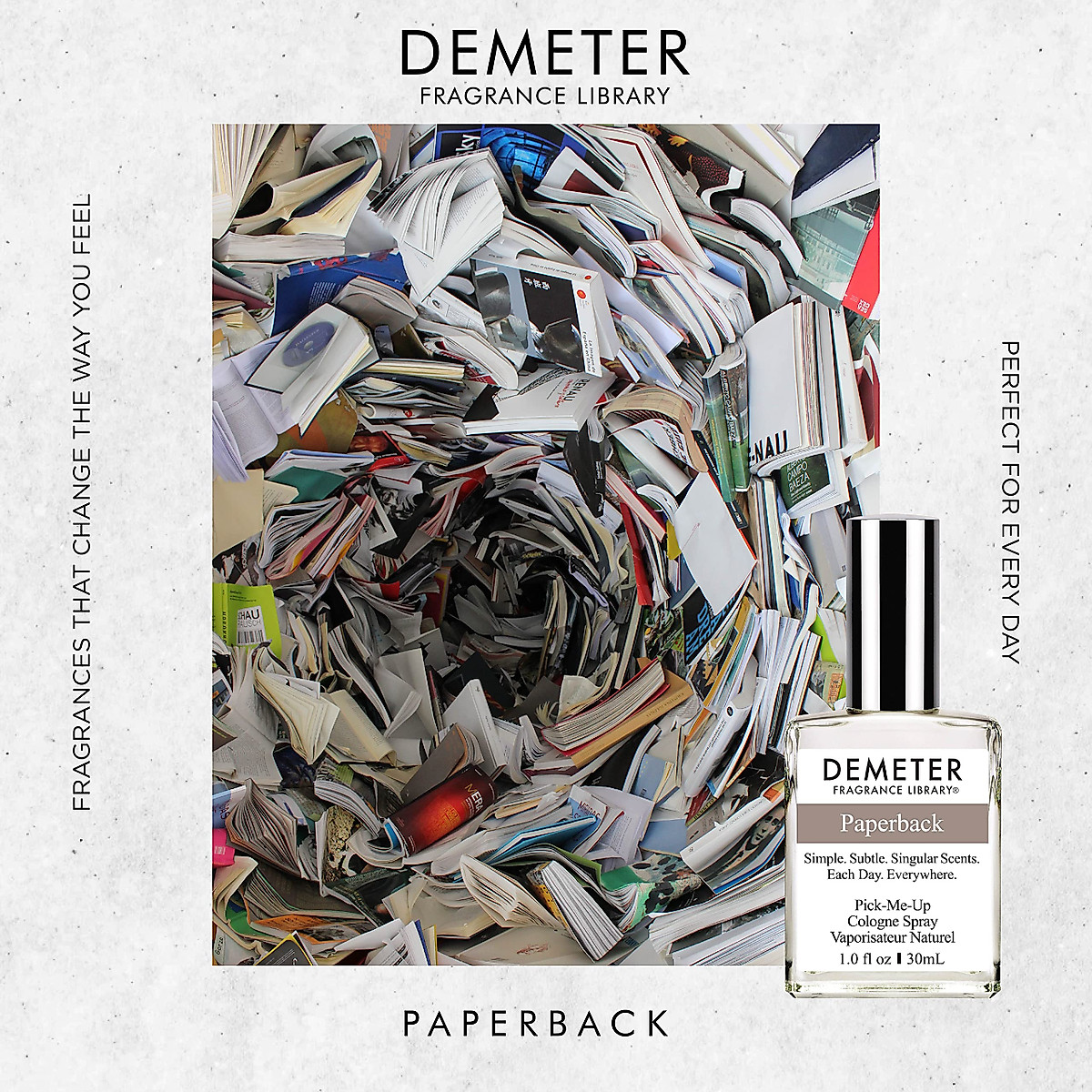 DEMETER, Paperback, 1oz Cologne Spray, Perfume for Women and Men