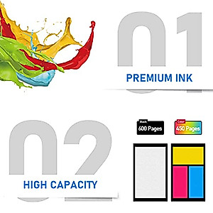 CRTBOTW Remanufactured 67xl Ink Cartridge Replacement for HP 67 XL 67XL (Black&Tri-Color) use for DeskJet 2752 2710 2755 2722 2720 2300 2330 Plus 4100 4152 4158 Envy 6055 6052 6022 Pro 6452 6455