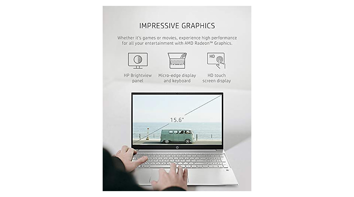 HP Pavilion 15 Laptop - Powerful, Touchscreen Performance