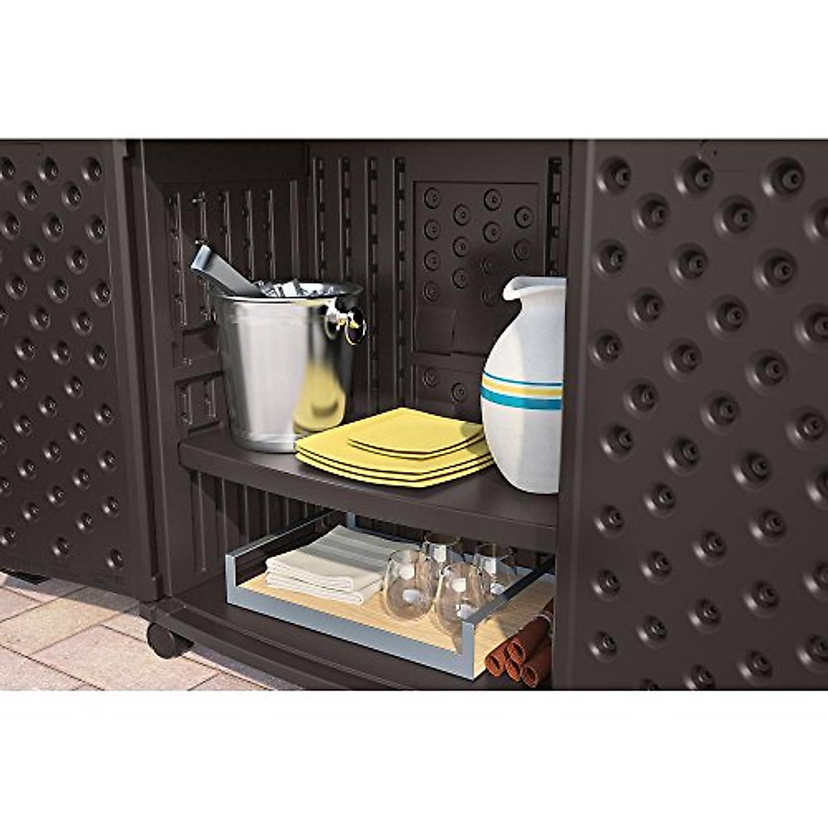 47 Gal. Patio Storage and Prep Station