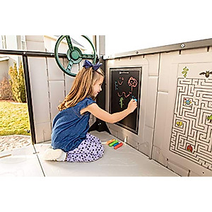 Lifetime 290704 Adventure Tunnel Swing Set, Earthtone