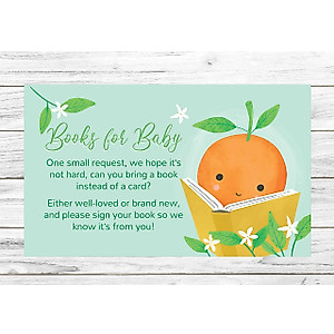 Wish Clover Little Cutie Baby Shower Book Request Cards (24-Count)