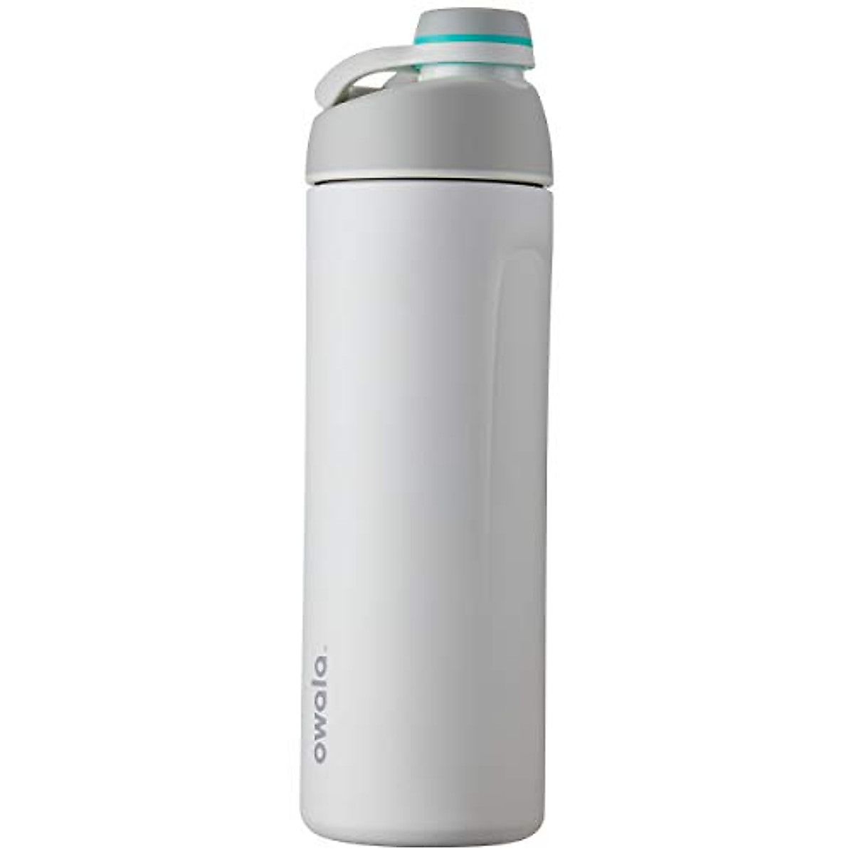 Owala Twist Insulated Stainless Steel Water Bottle for Sports and Travel, BPA-Free, 24-Ounce, Shy Marshmallow