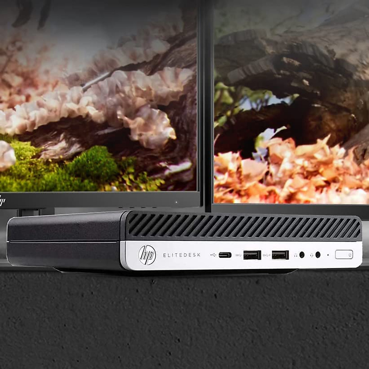 HP Micro Desktop Computer 800 G3 Elitedesk Mini Business PC, Intel Quad Core i7-6700T,16GB DDR4 RAM 256GB SSD,WiFi Type-C Port, New Wired Keyboard Mouse, Windows 10 Pro 64-bit (Renewed)…