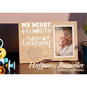 InnoBeta Grammy Gift Ideas, Gifts for Grammy, Grammy Christmas Gifts, Best Grammy Picture Frame from Grandkids for 4" X 6" Photos