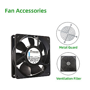 for ebmpapst 3312U 92x92x32mm DC 12V 0.2A IP68 Waterproof Axial Fan