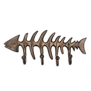Fish Skeleton Coat Hook