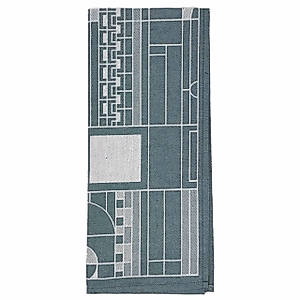 KAF Home Frank Lloyd Wright Woven Jacquard Tea Towel 20 x 30-inch 100-Percent Cotton (Saguaro)