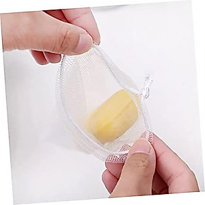 Alipis 1 Set soap Holder Tray Kitchen countertop soap Holder soap draining Holder Foaming Net soap Drain Rack soap Riser soapdish soap Bag Bath soap Holder Soap Dish Holder Bamboo Sponge