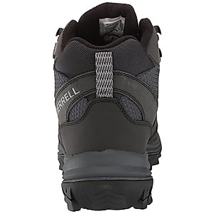 Merrell Men's Thermo Chill Mid Waterproof Snow Boot, Black, 9 Wide