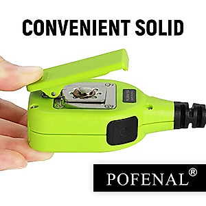 POFENAL Water-Proof Radio Microphone, Remote Shoulder MIC with 3.5mm Jack, Walkie Talkie,Compatible with Motorola DMR Radio XPR3300 XPR3500 XPR3300e XPR3500e 3500 3300e 3500e (XPR 3300e Mic, Green)
