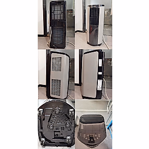 TOSOT 9,700BTU (5,000 BTU SACC) Portable Air Conditioner, Smart Wifi Control, AC Unit with Dehumidifier, Fan, Window Kit for Easy Installation, Cool Rooms Up to 300 Square Feet, Shiny Series