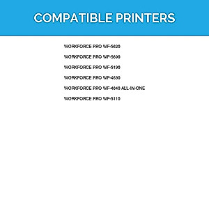 LD Remanufactured Epson 786 / 786XL / T786XL220 High Yield Cyan Ink Cartridge for use in WorkForce Pro WF-4630, WF-4640, WF-5110, WF-5190, WF-5620, WF-5690