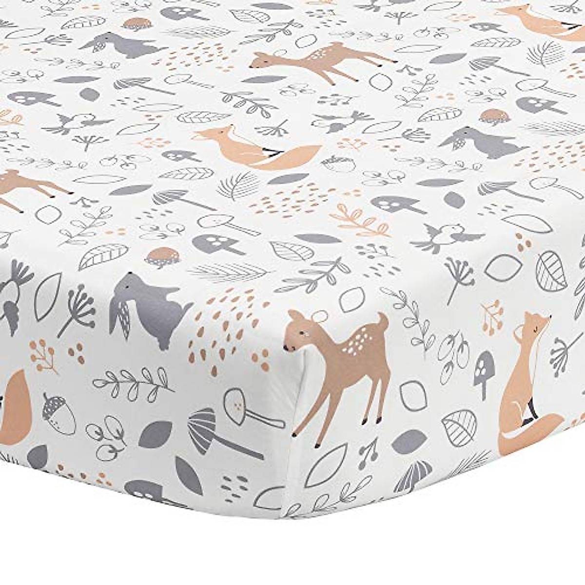 Bedtime Originals 3 Piece Crib Bedding Set, Deer Park, Multicolor