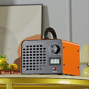 VEVOR Ozone Generator, 12000mg/h Ozone Machine, High Capacity Commercial/Industrial Ozone Generator Machine with 0-120 min Time Setting for Rooms, Cars