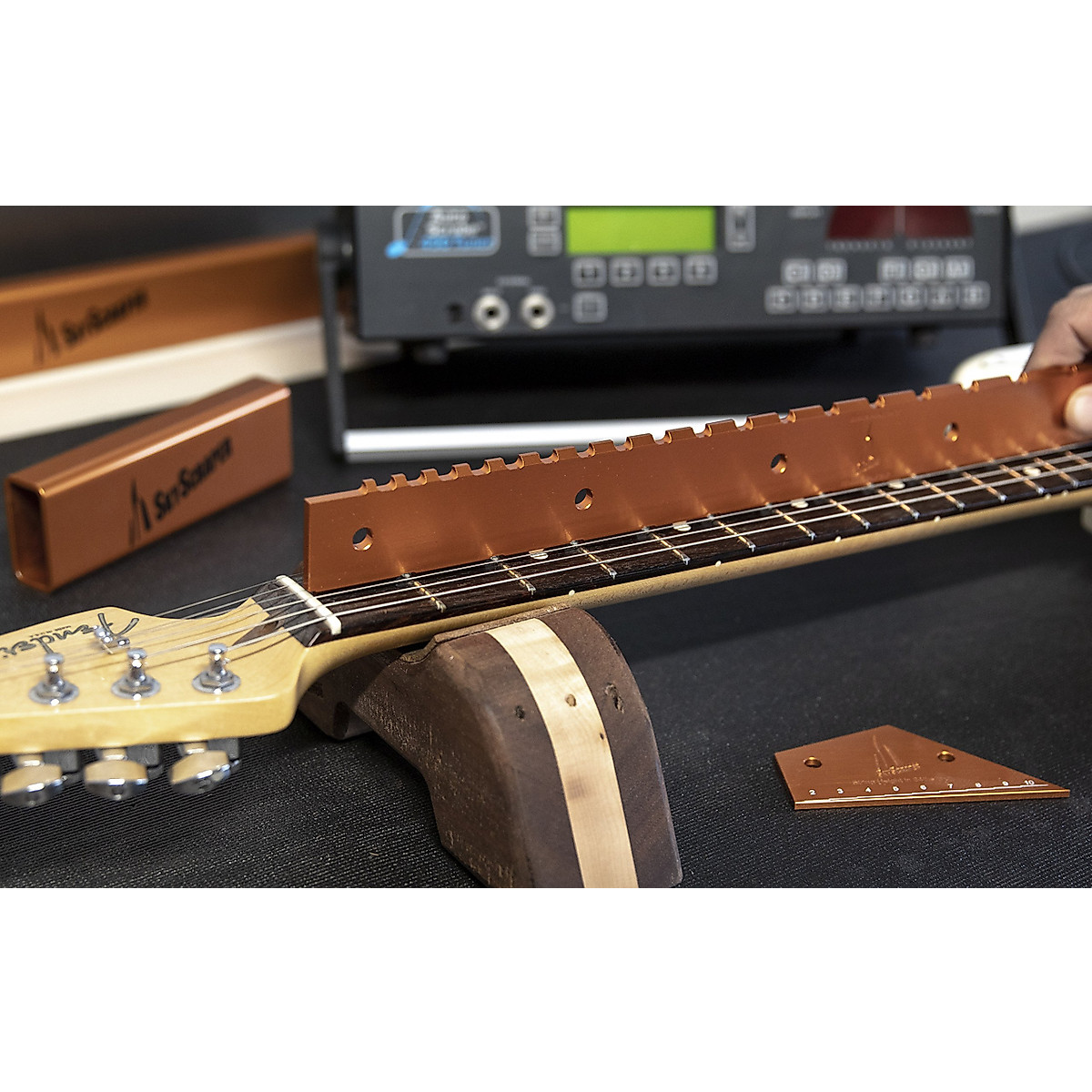 Notched Straight Edge For Fender Scale/Gibson Scale - Guitar Neck Setup Tool