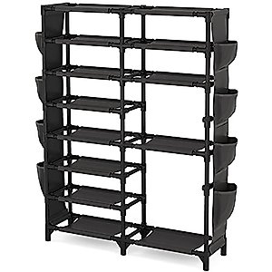 Tribesigns Shoe Rack 24-30 Pairs Shoe Storage Organizer Non-woven Shoe Shelf Boots Organizer