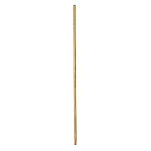 Rubbermaid Commercial Products Sanded Wood Broom Handle with TapeRed Tip, 60-Inch, Natural for Floor Cleaning/Sweeping in Home/Office