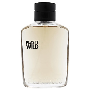 Playboy Play It Wild Eau de Toilette Spray for Men, Multi, Oriental Vanilla Fragrance, 3.4 Fl Oz
