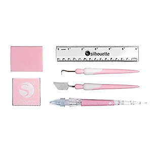 Silhouette America 6 Piece Tool Kit, Pink