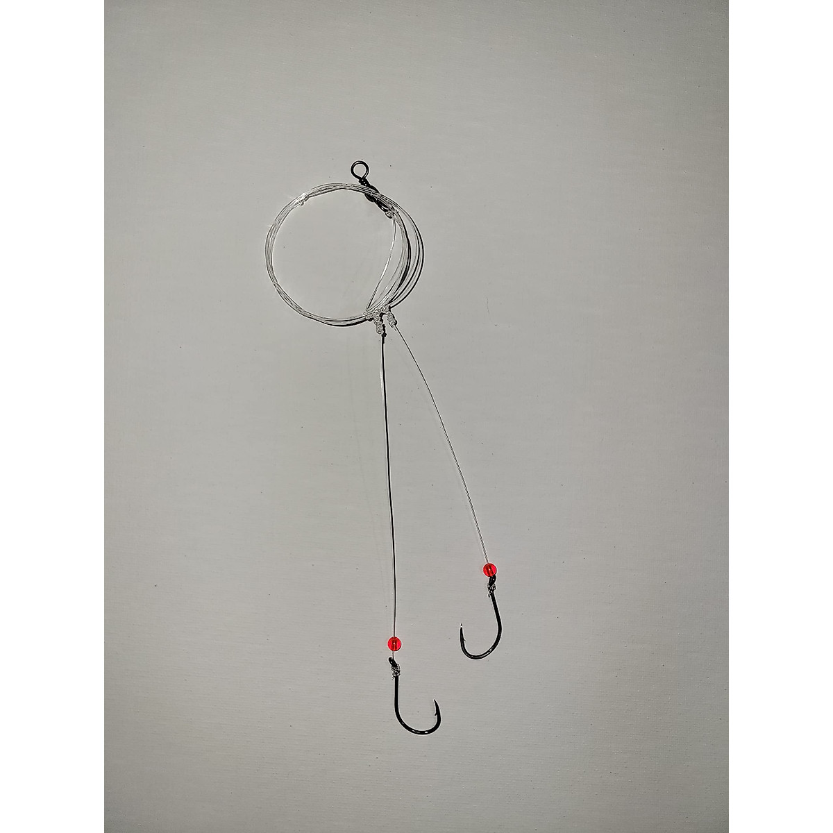 High Low rig High Carbon Steel Octopus 4/0 Hooks Berkley 60lb Surf or Deep Drop Salt Water hi Low rigs Boat hi lo rigs Made in USA