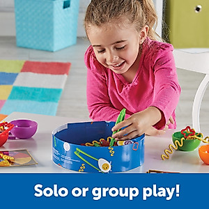 Learning Resources Noodle Knockout! Fine Motor Game,Fine Motor Skills Toys, 67 Pieces, Ages 4+
