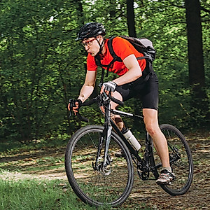 KOOTU Carbon Gravel Road Bike, Carbon Fiber Racing Bicycle with Shimano 105 R7000 22S Disc Brake Contineltal Tire