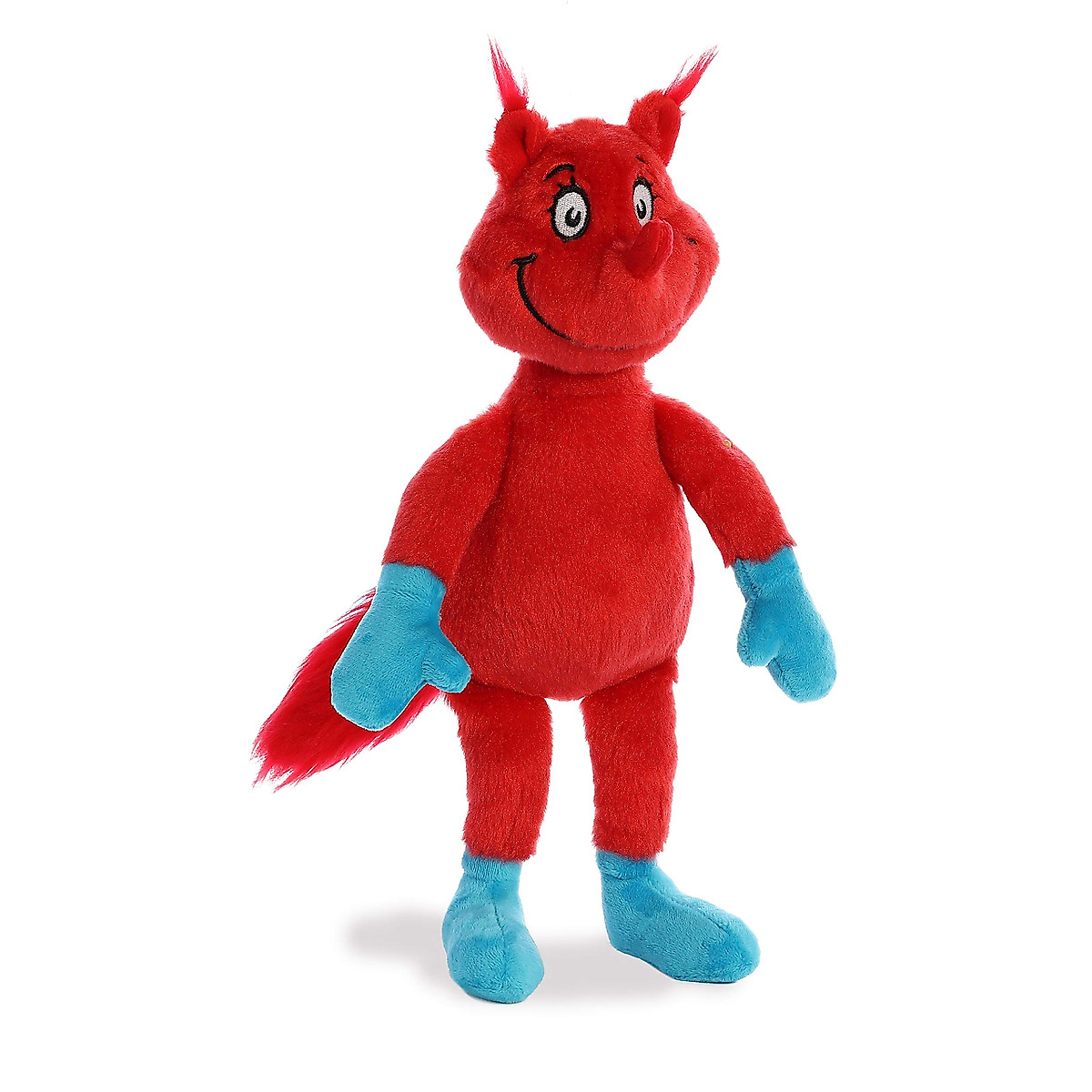 Aurora® Whimsical Dr. Seuss™ Fox in Socks Stuffed Animal - Magical Storytelling - Officially Licensed - Red 12 Inches