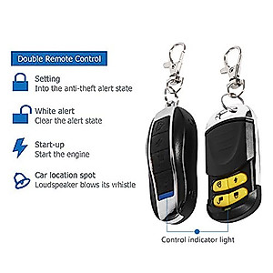 VGEBY Motorcycle Security Kit Anti-Theft Alarm System Remote Control Engine Start Master Racing Alarm System Of Motorcycle