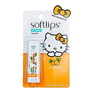 Softlips Limited Edition Hello Kitty All Natural Tangerine Lip Balm, 0.15 oz