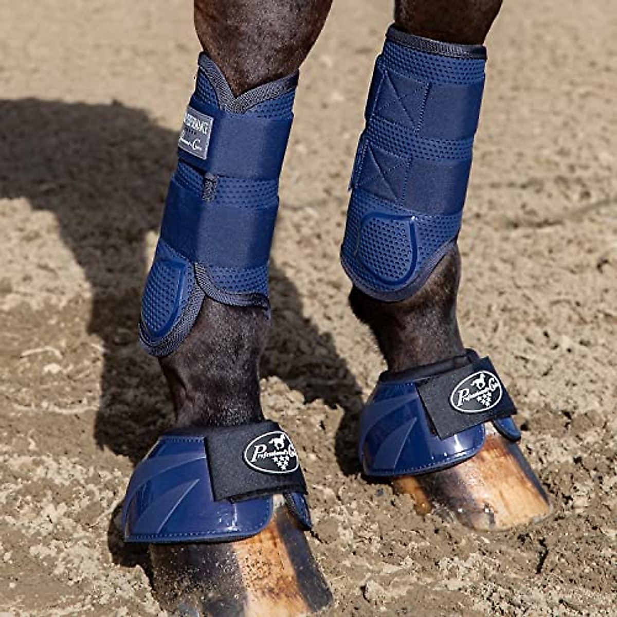 Professional's Choice Pro Performance Elite XC Boots | Front Pair | Navy | Medium