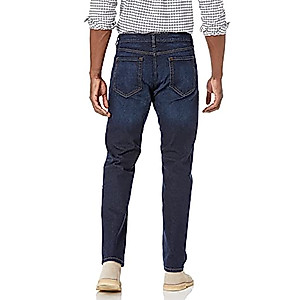 Amazon Essentials Men's Straight-Fit Stretch Jean, Indigo Wash, 38W x 29L