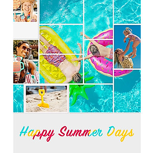 Liene 2x3” Photo Printer, Mini Instant Portable Photo Printer Bundle w/ 50 Zink Adhesive Paper, Bluetooth 5.0, Compatible w/iOS & Android, Small Picture Printer for iPhone, Smartphone, White